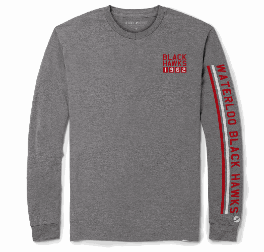 Long-Sleeve Shirts | Waterloo Black Hawks